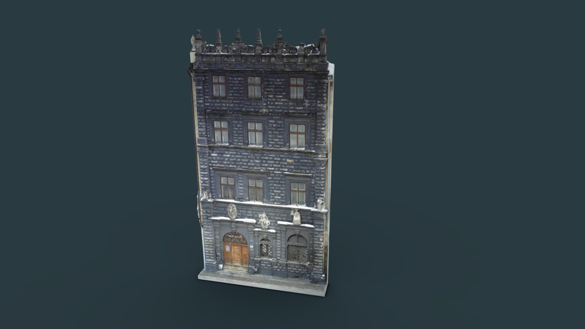 The Black House - 3D model by SKEIRON [cb3802f] - Sketchfab