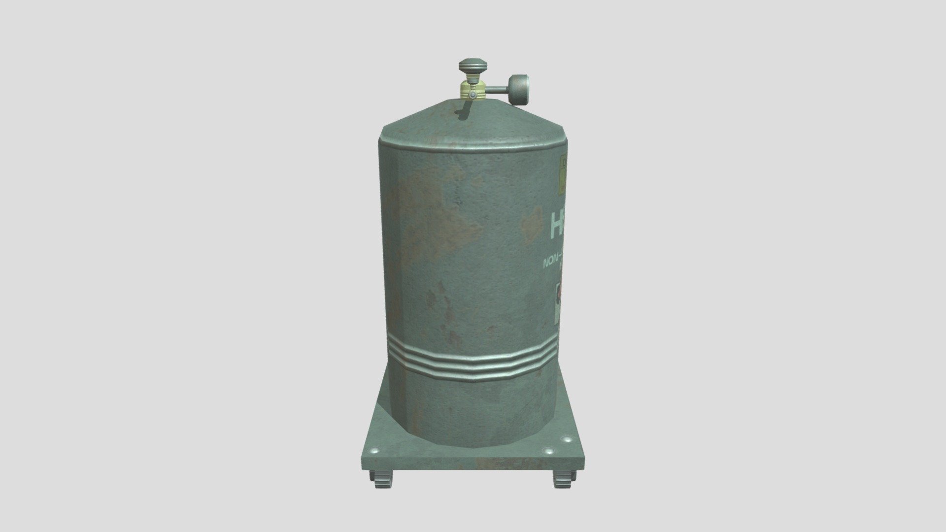 industrial gas tank - 3D model by z20469211 [cb3919c] - Sketchfab