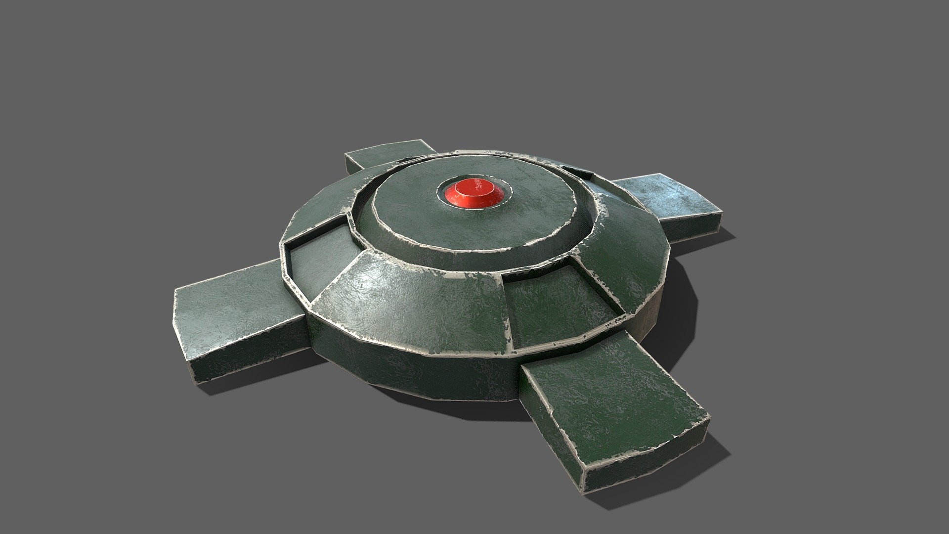 Landmine - 3D model by arainey [cb3c6c5] - Sketchfab