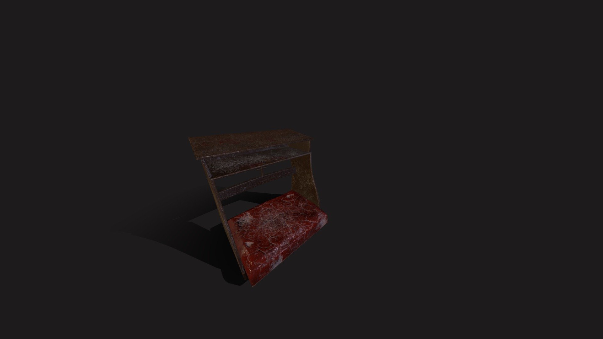 church prayer bench - 3D model by Sean_D_lynch [cb3caef] - Sketchfab
