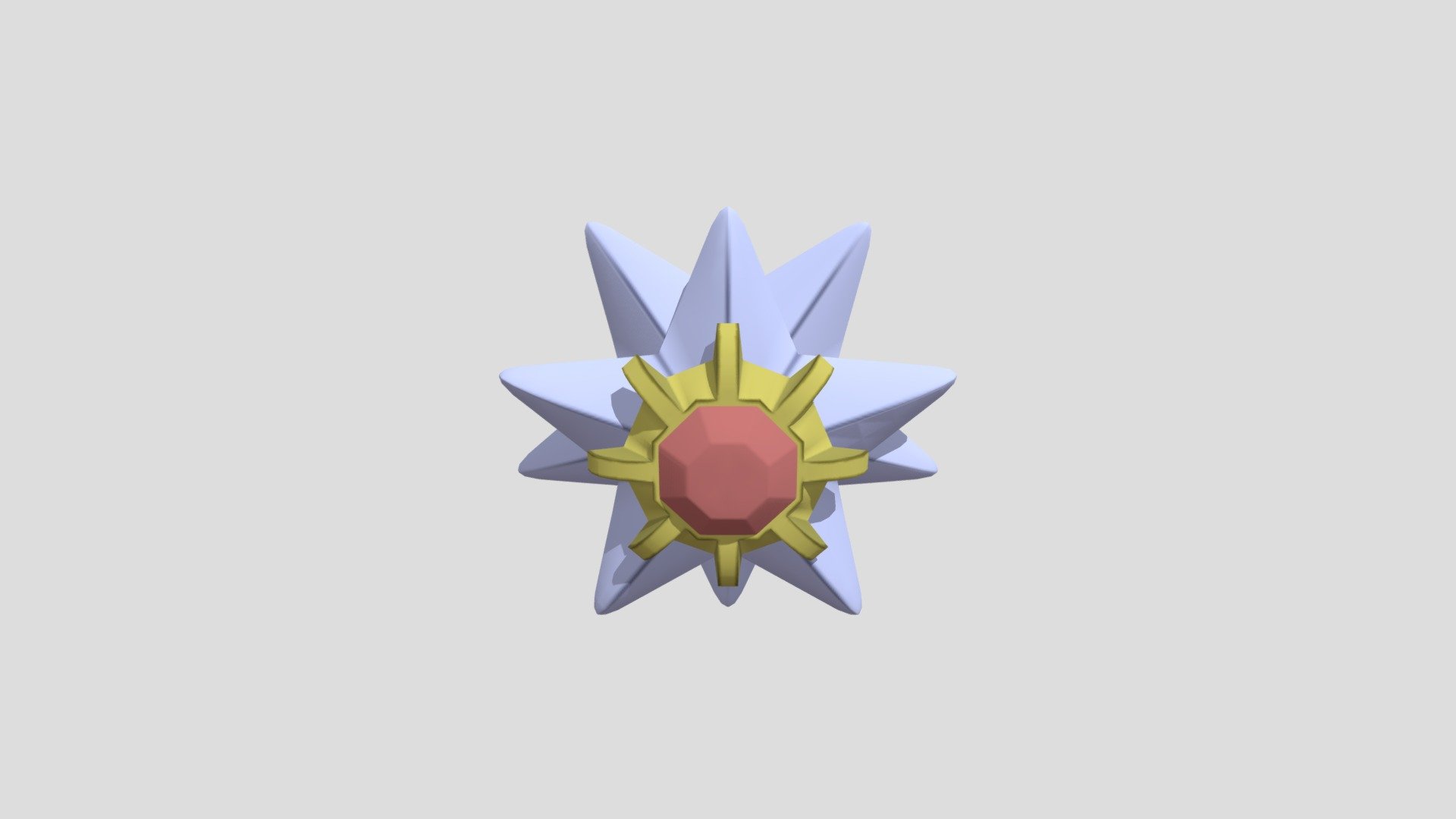 Starmie - Download Free 3D model by nguyenlouis32 [cb3cce8] - Sketchfab