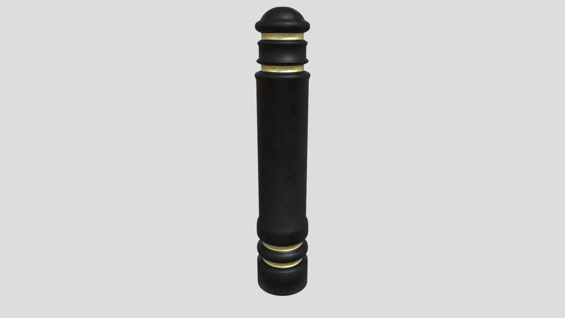 British Street Bollard - Download Free 3D model by Warcub ...