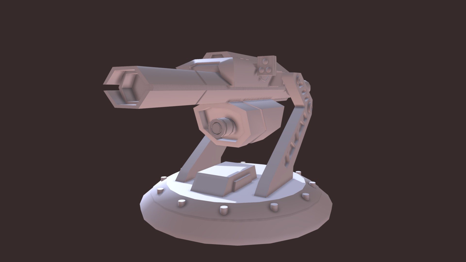 Turret - 3D model by amoriarty88 [cb3e059] - Sketchfab