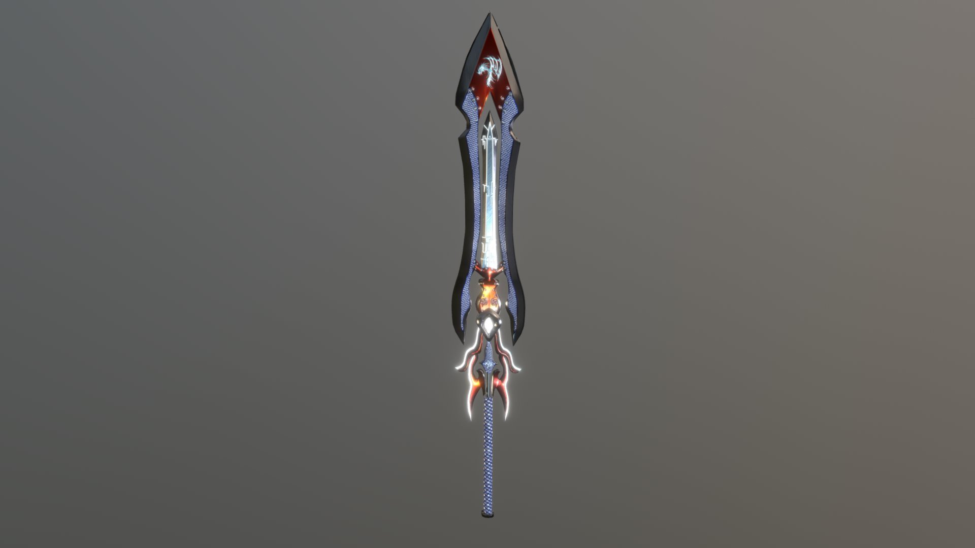 Dragon Blade Draco-Nero - 3D model by Sébastien L (@Finalxquest ...