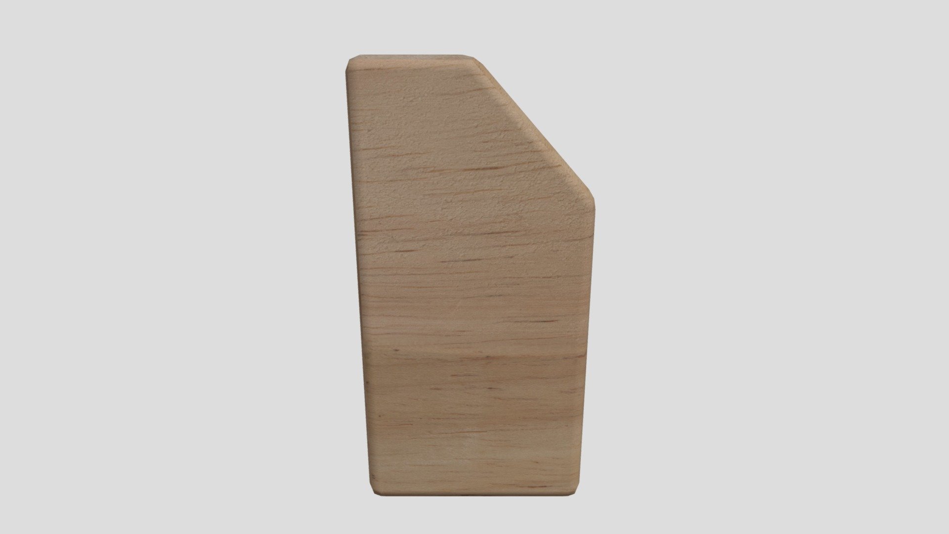 Beveled Block - Download Free 3D model by millerj449 [cb40cef] - Sketchfab