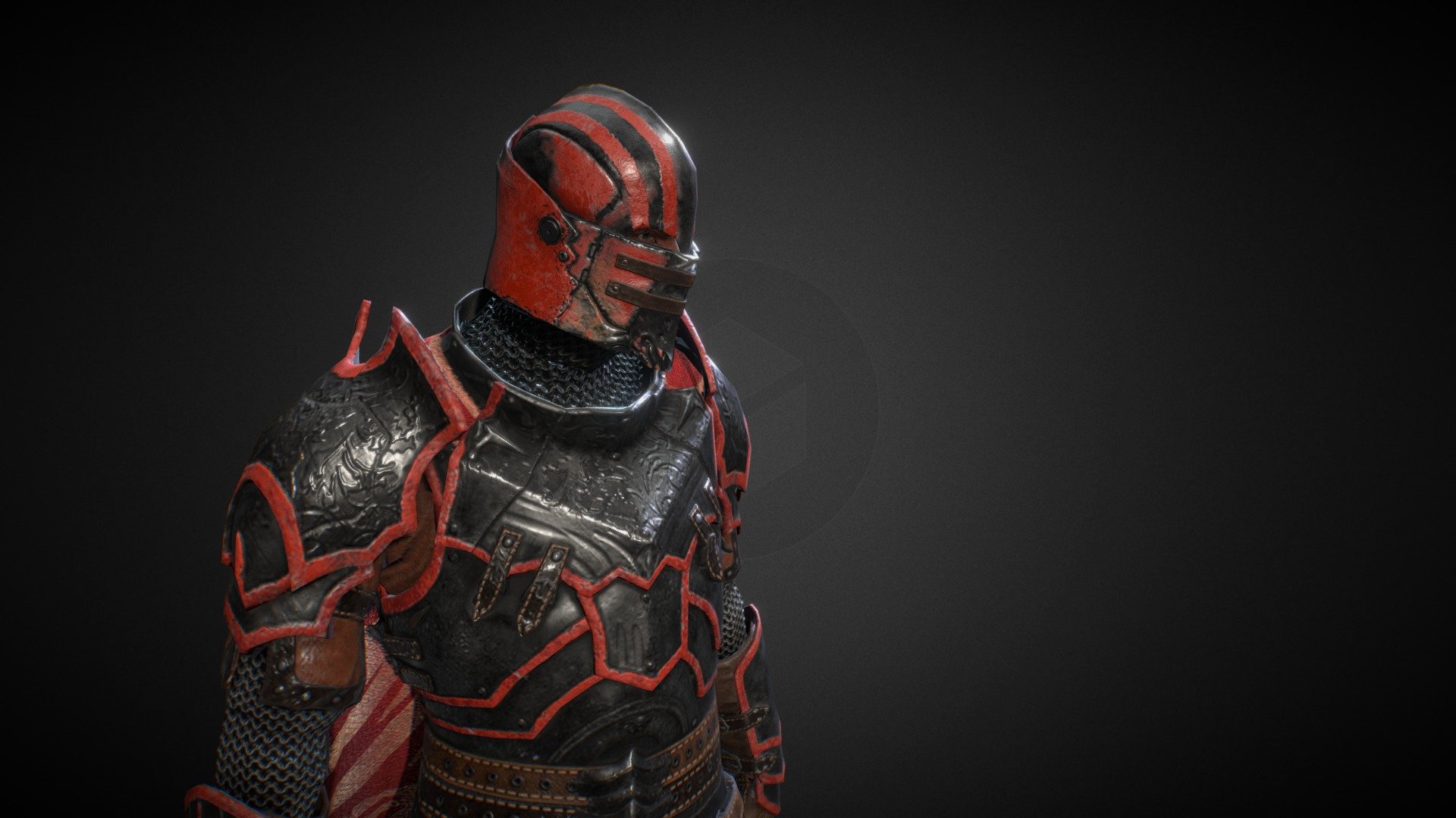 Iron Blade - Hellforged Armor - 3D model by Gameloft [cb41baa] - Sketchfab