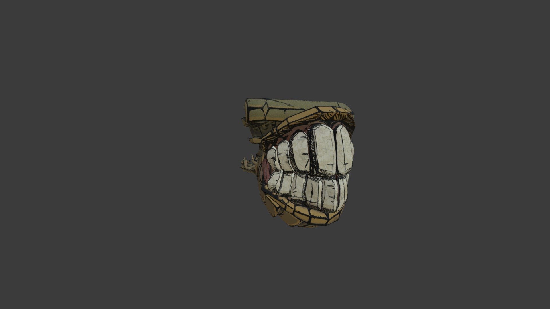 Gnawer biological spaceship - 3D model by Mattis Lindqvist (@mattis ...