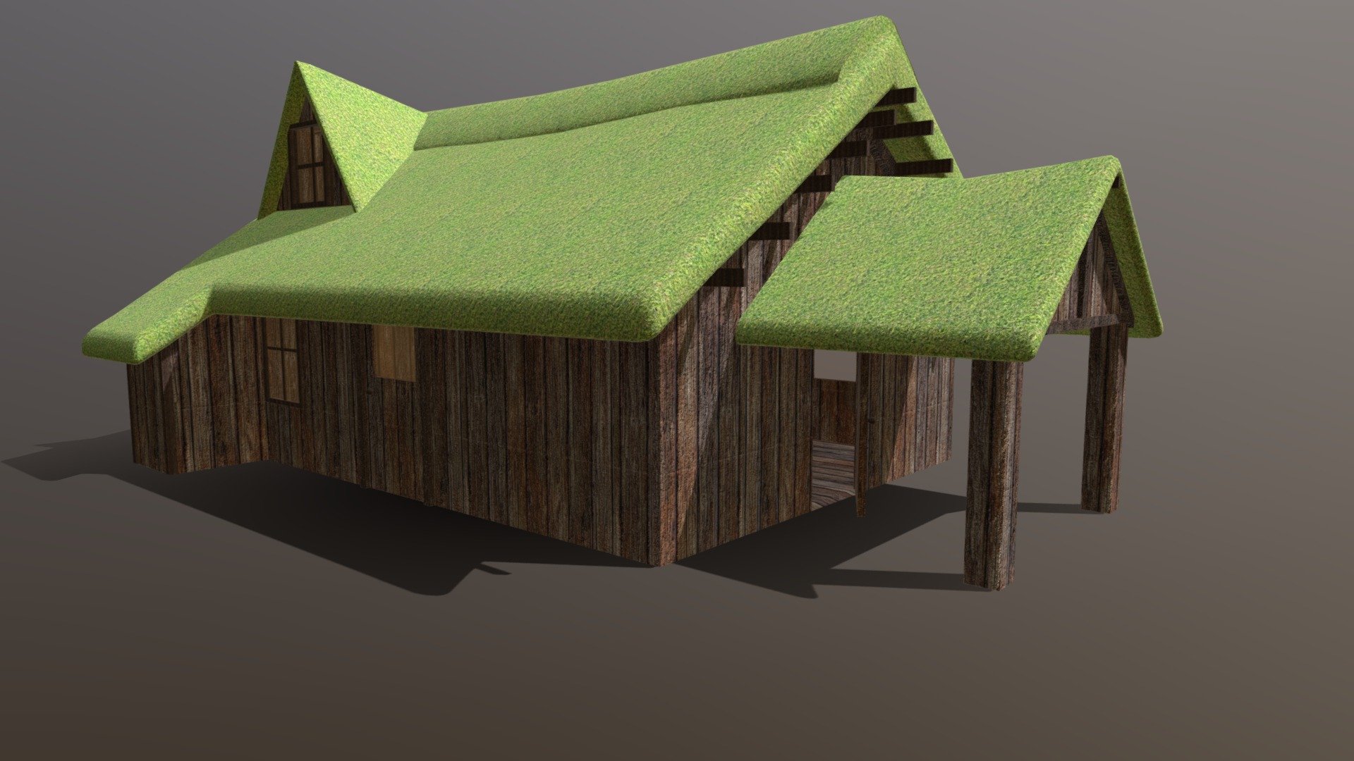 Forest House - Download Free 3D model by Geroishik [cb421bf] - Sketchfab