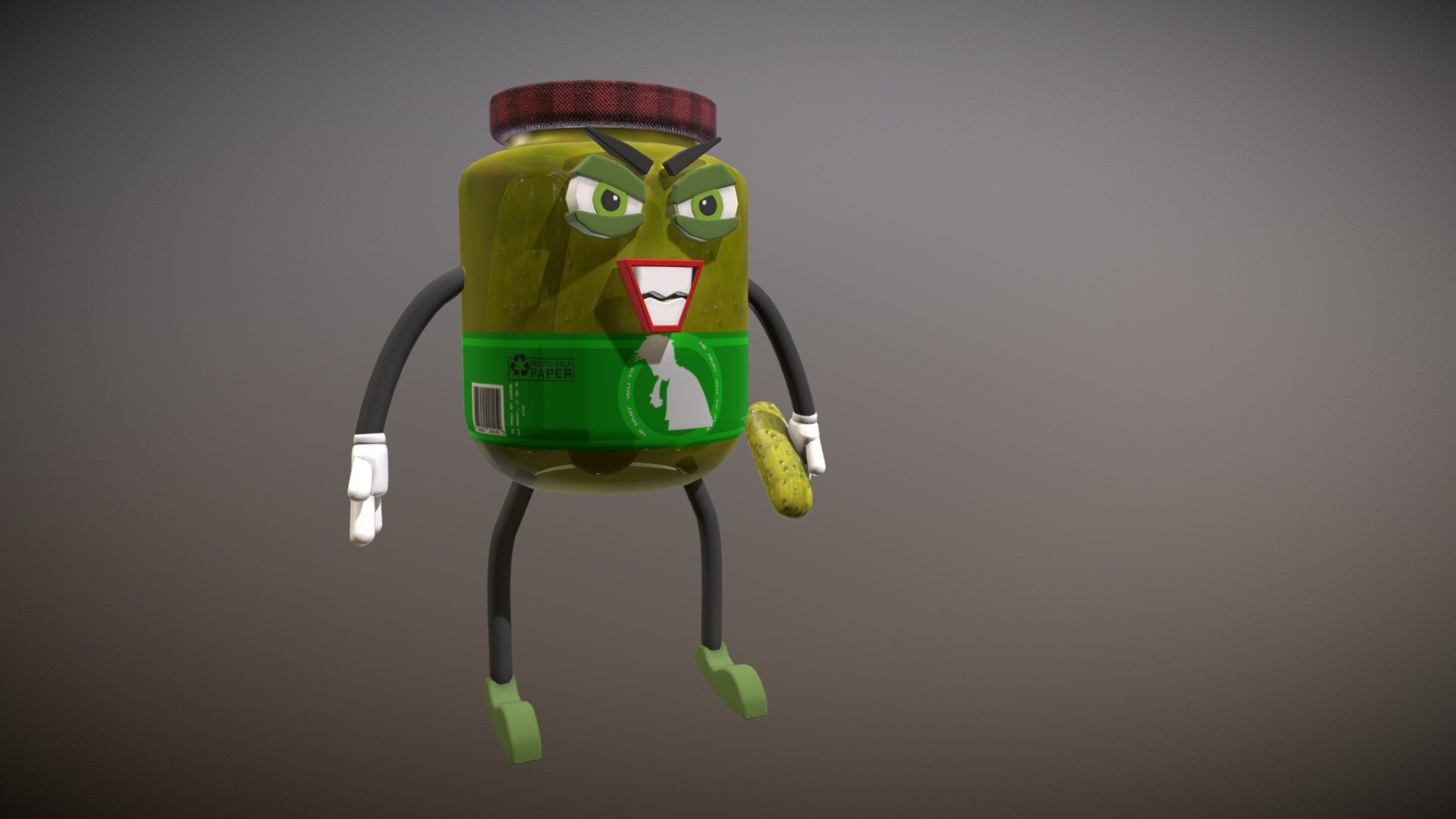 Pickle Nick - Download Free 3D model by williamornelas [cb445da ...