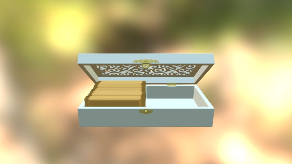 tea box - 3D model by musashi3560010 [cb44b62] - Sketchfab