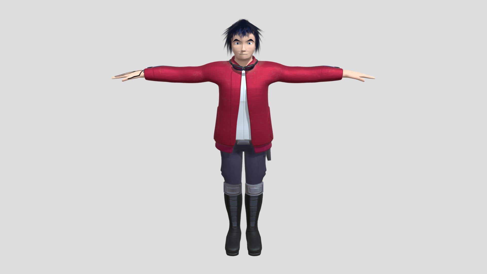 Kenji Kamori - Character - 3D model by Ben Holton (@bholton) [cb45e1d ...