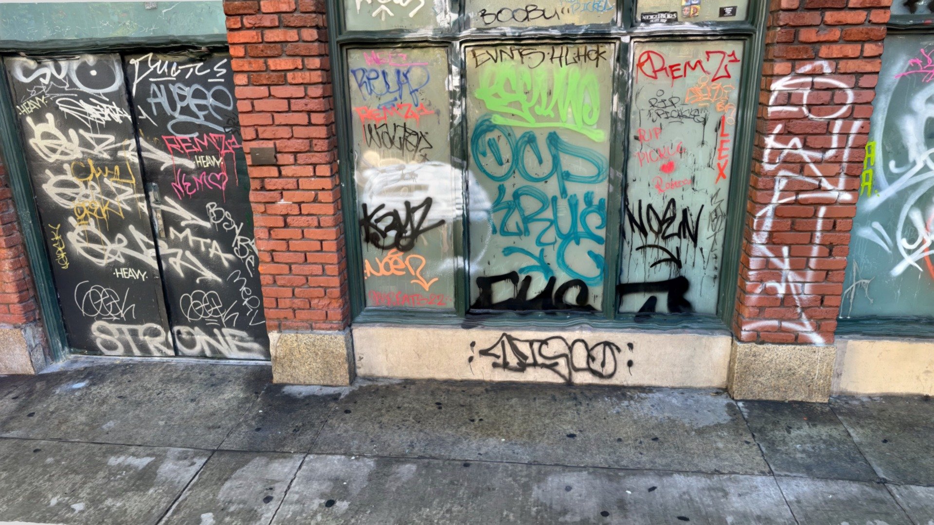 Los Angeles graffiti - Buy Royalty Free 3D model by Alex Tench (@alex ...