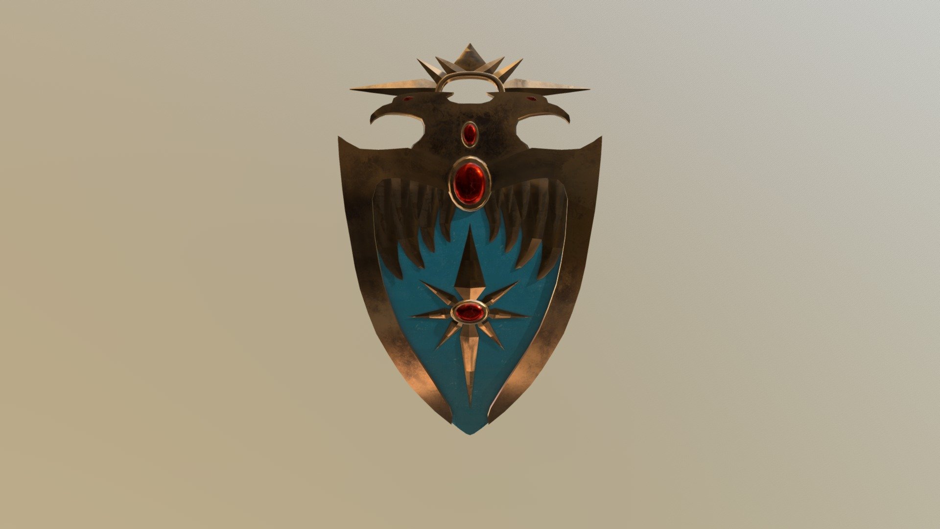 Eagle Shield - 3D model by mkammeyer [cb473d3] - Sketchfab