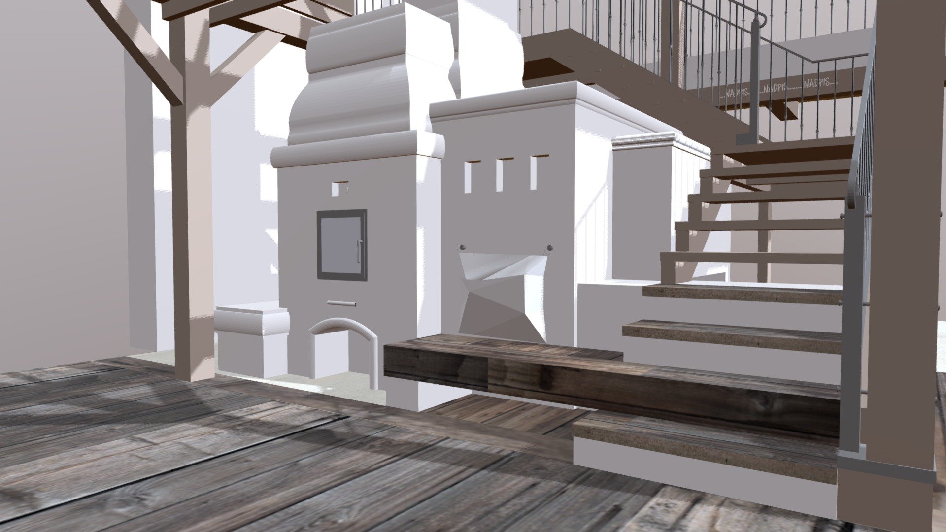 Schody_myjava - Download Free 3D model by lujza [cb47808] - Sketchfab