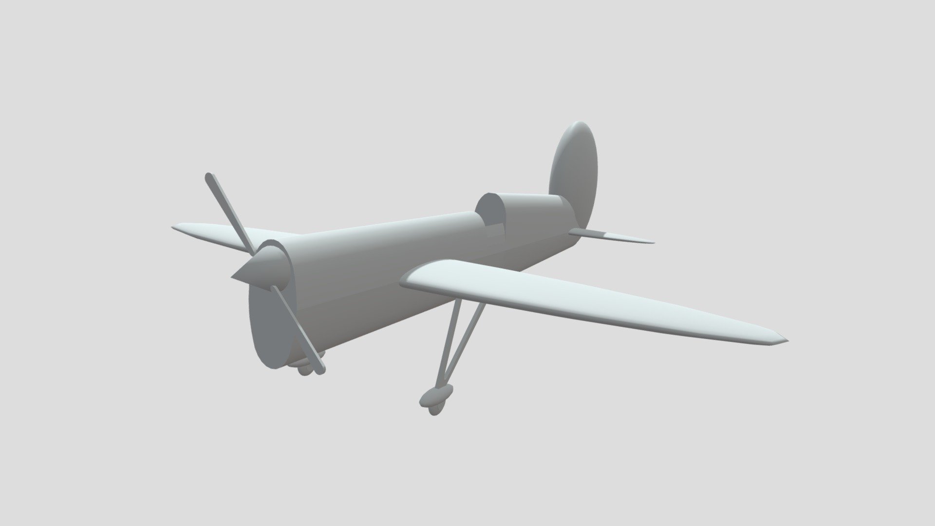 Plane_Game_Art - 3D model by Kamil_Flinn_Roelants [cb489c3] - Sketchfab