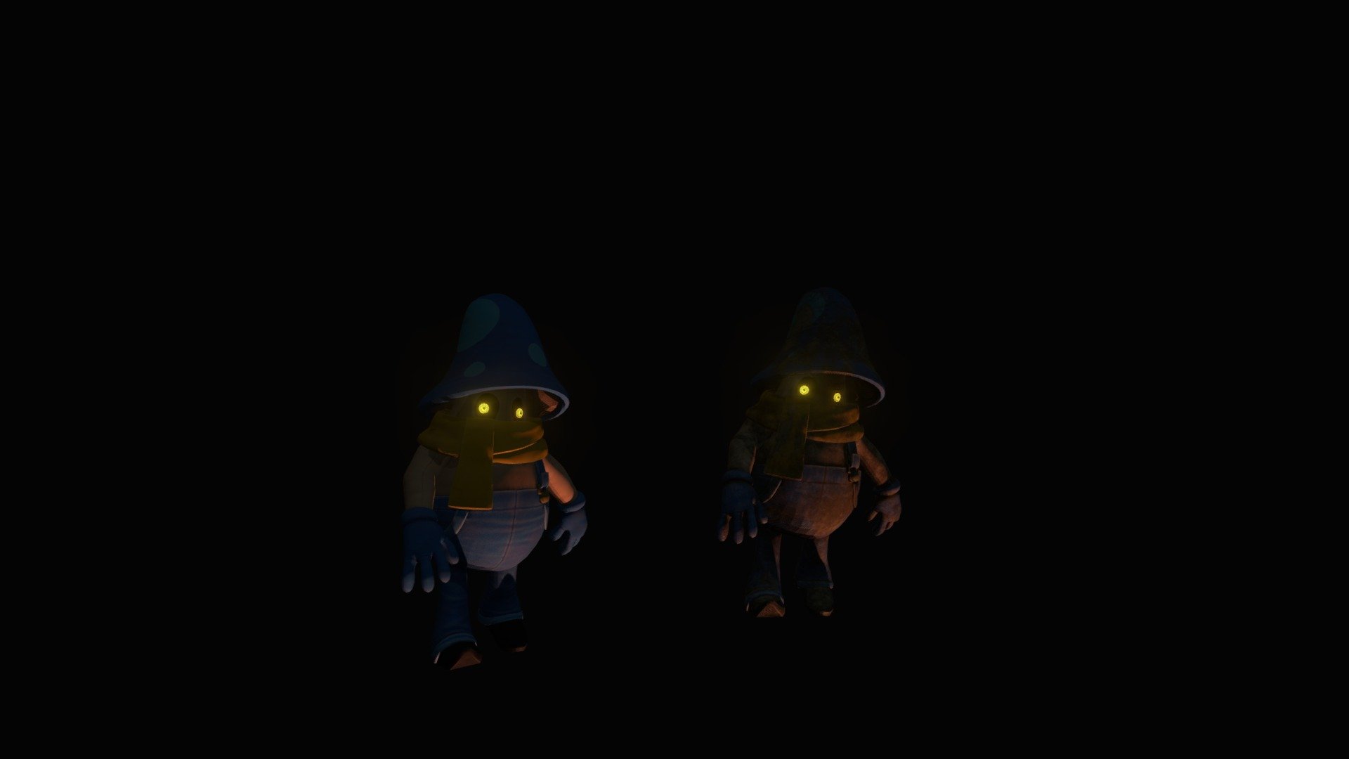 "Shroom" With Mimic Eyes Showcase - 3D model by ☕Mr. DaBois Official☕ ...