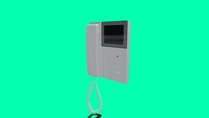Door-intercom 3D models - Sketchfab