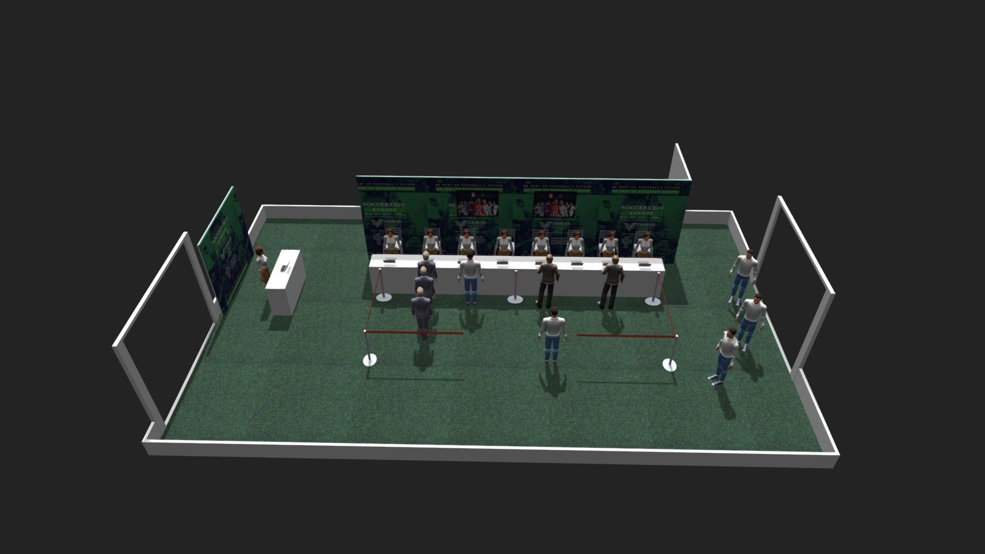 Registration area - 3D model by brandit [cb490d5] - Sketchfab