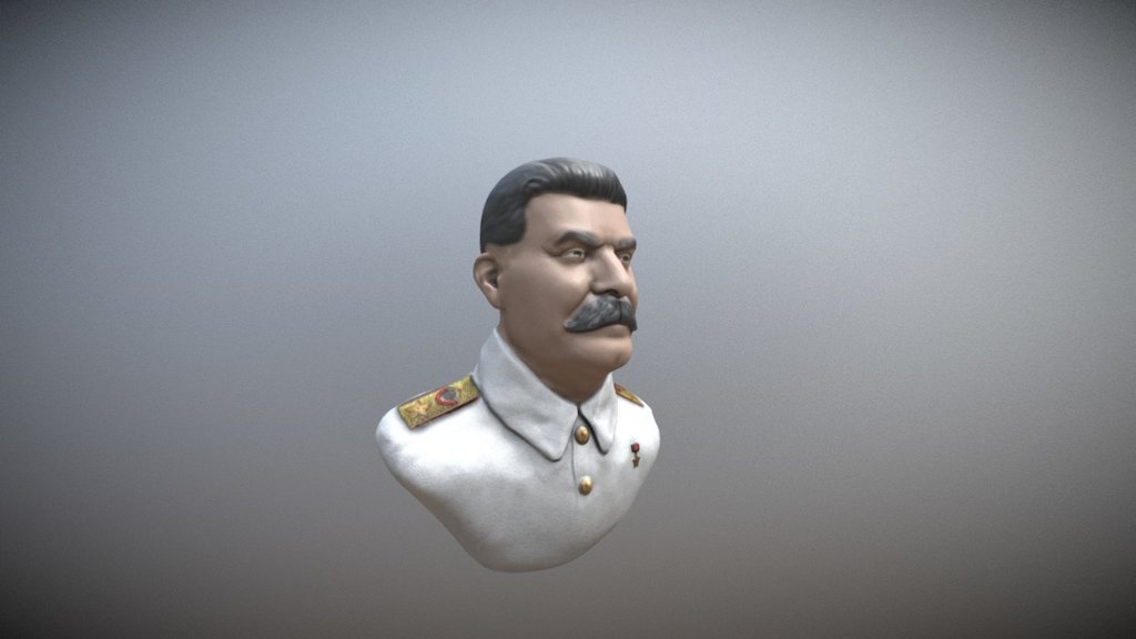 Stalin - Download Free 3D model by Andrey Gulev (@andrewgulev) [cb492c8 ...