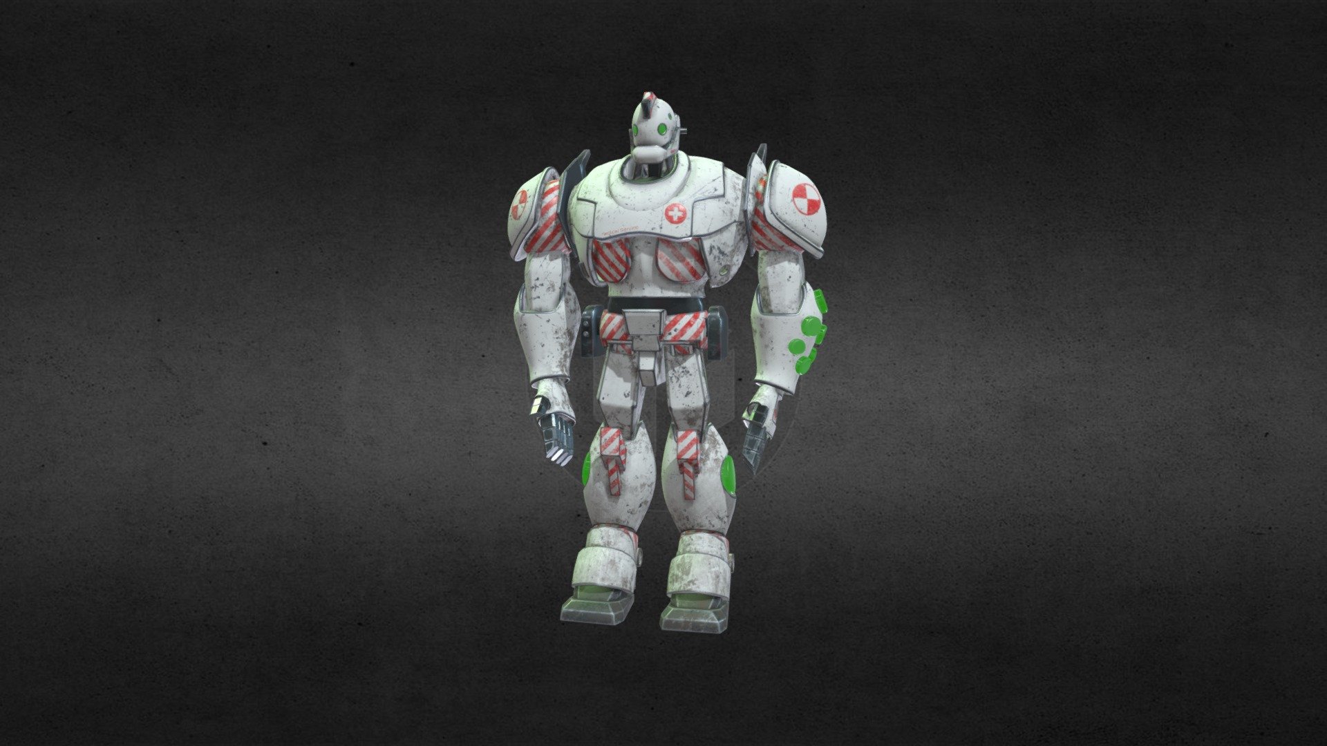 Medical Assistance Bot - Download Free 3D model by SlagPerch 3D ...