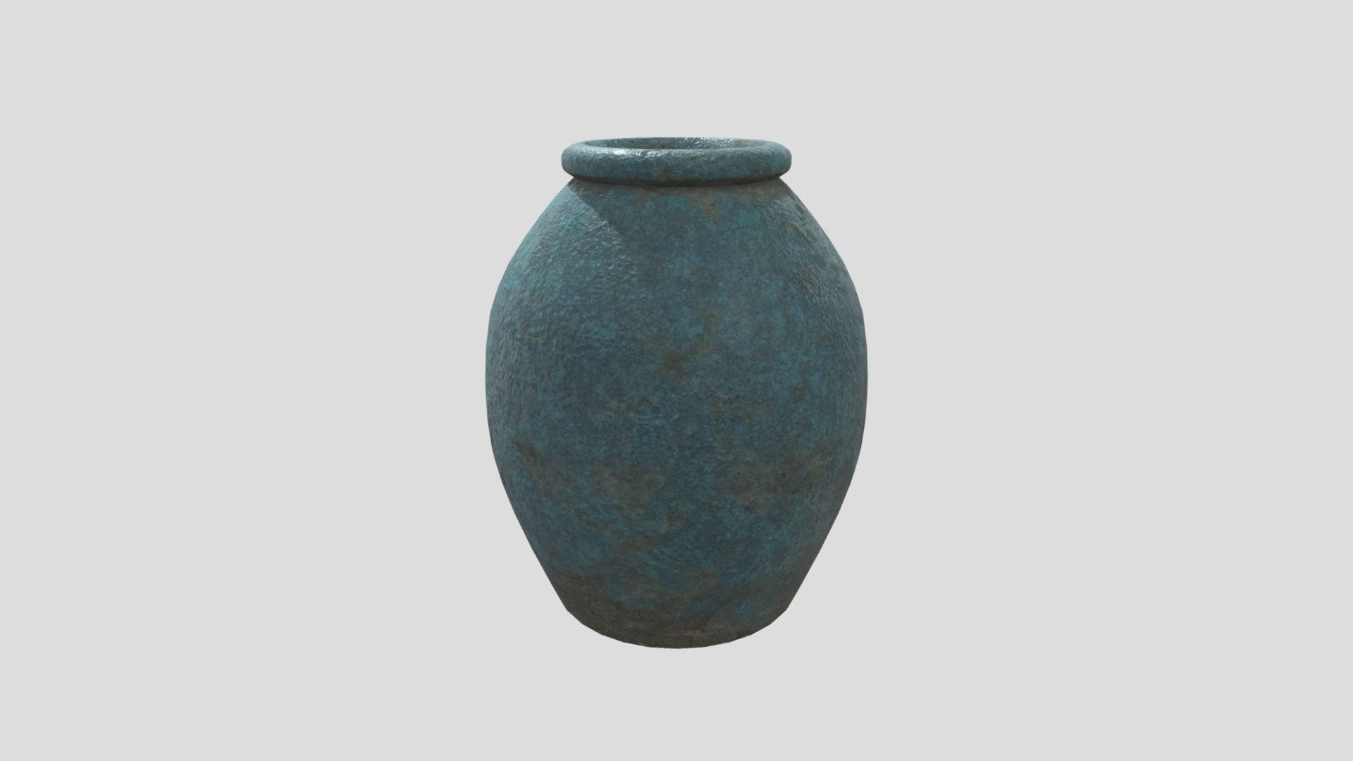 Dirty Blue Vase - Download Free 3D model by KengKen [cb4b49d] - Sketchfab