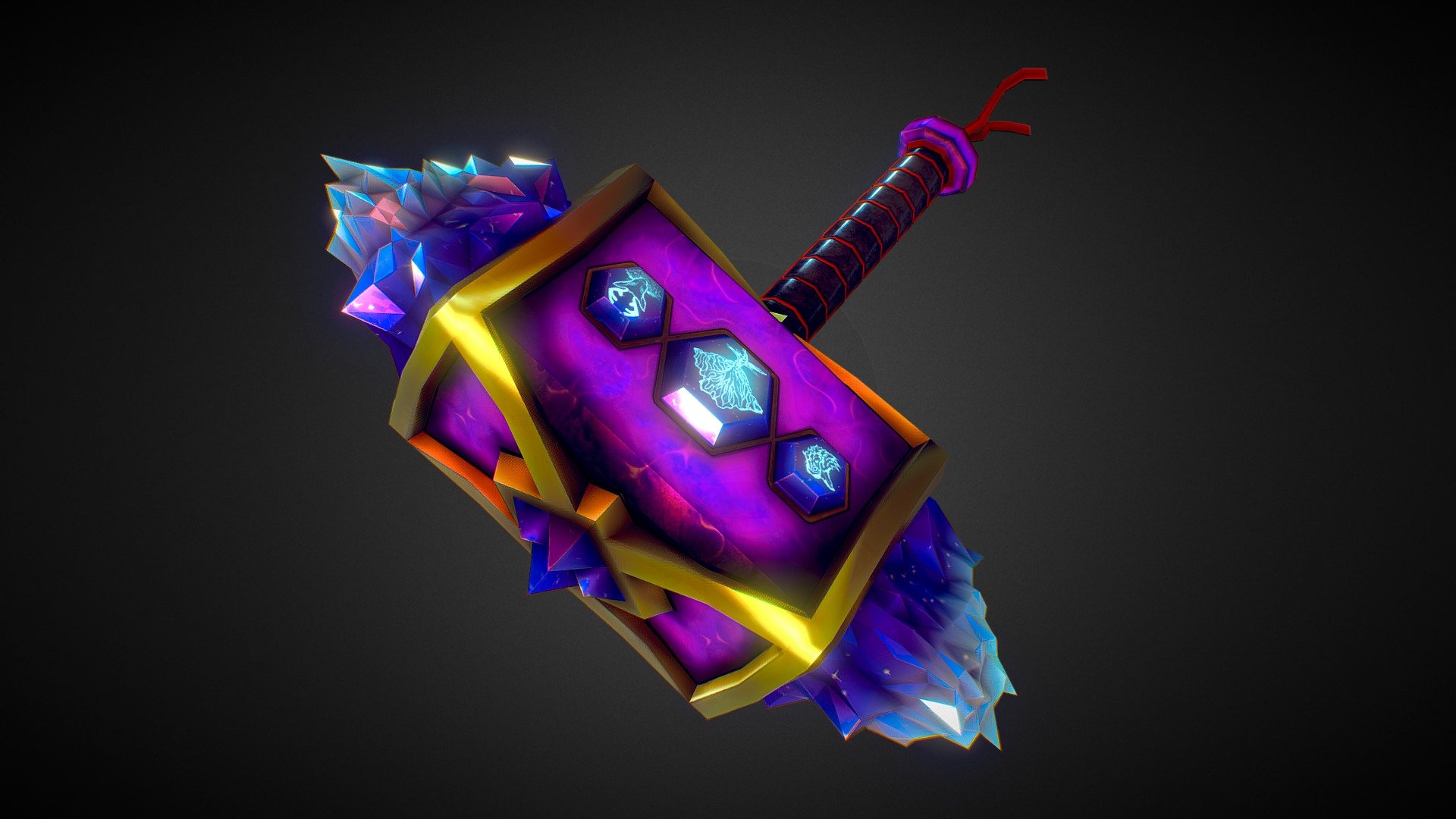Hammer of Aether - 3D model by Nicolas Laube (@nicolaslaube09) [cb4cebf ...