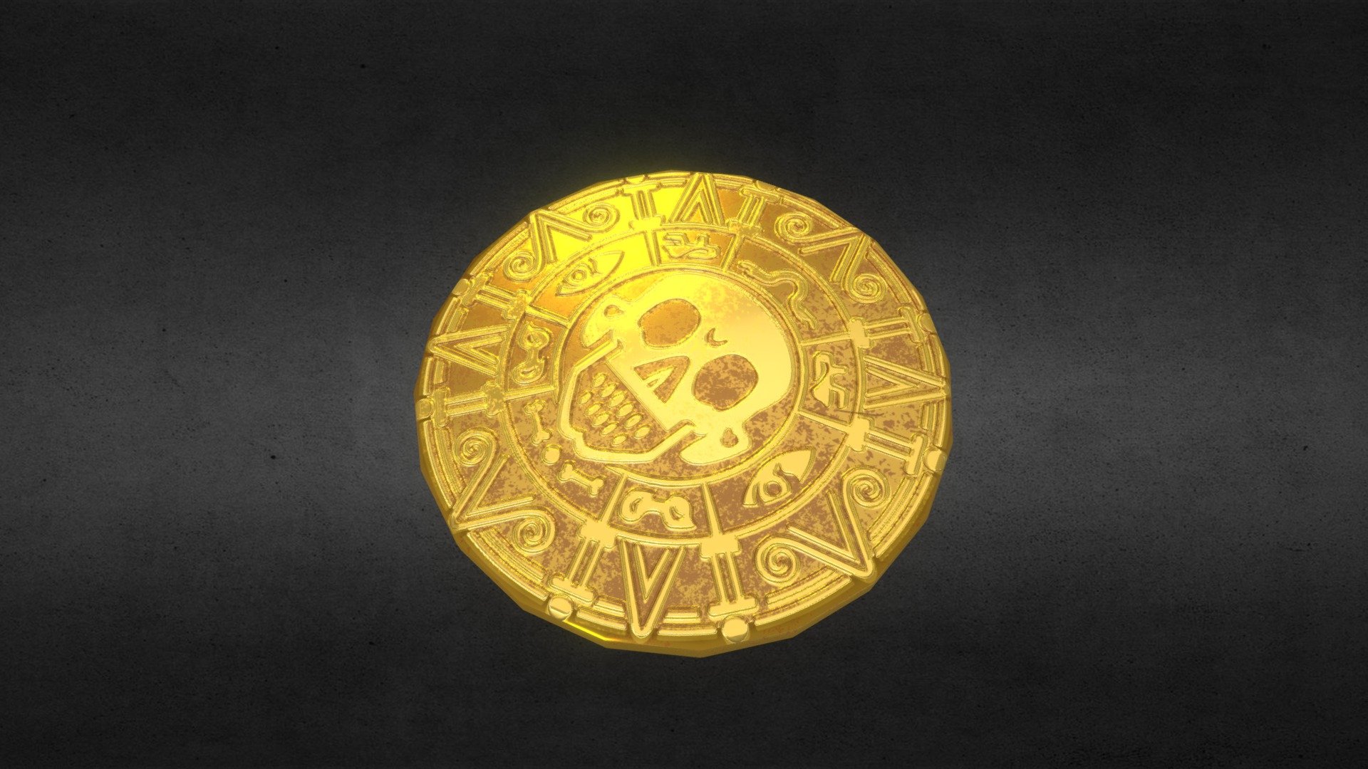 Coin - Download Free 3D model by HoloKel [cb4d8f1] - Sketchfab