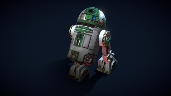 Astromech 3D models - Sketchfab