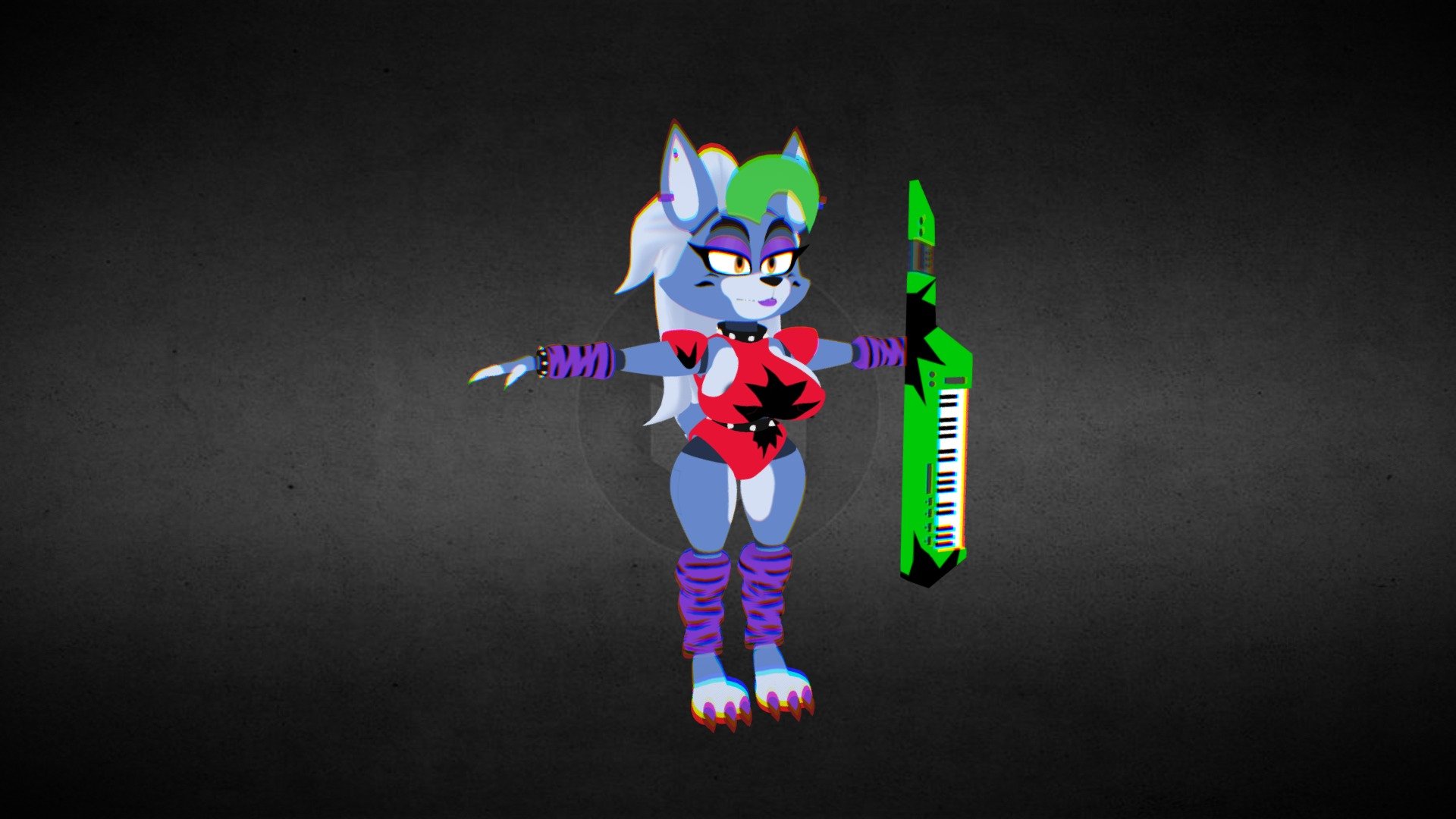 Roxanne Wolf FK - Download Free 3D model by ~°H°C°A°E°P ...