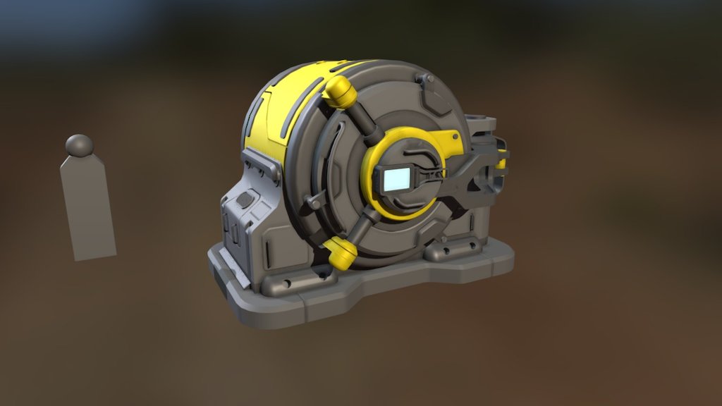 Vault Blockout Animation - 3D model by boysichterman [cb53a45] - Sketchfab