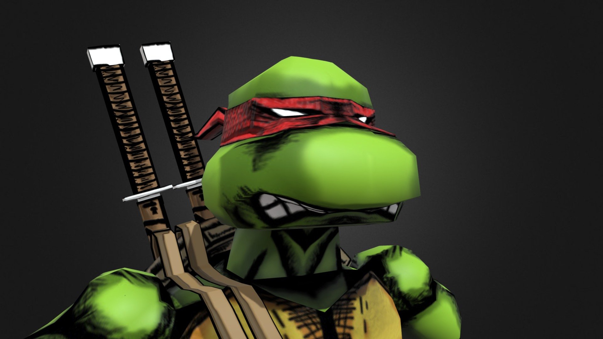 TMNT Mirage Comics #2: Leonardo - Download Free 3D model by fuimaono023 ...