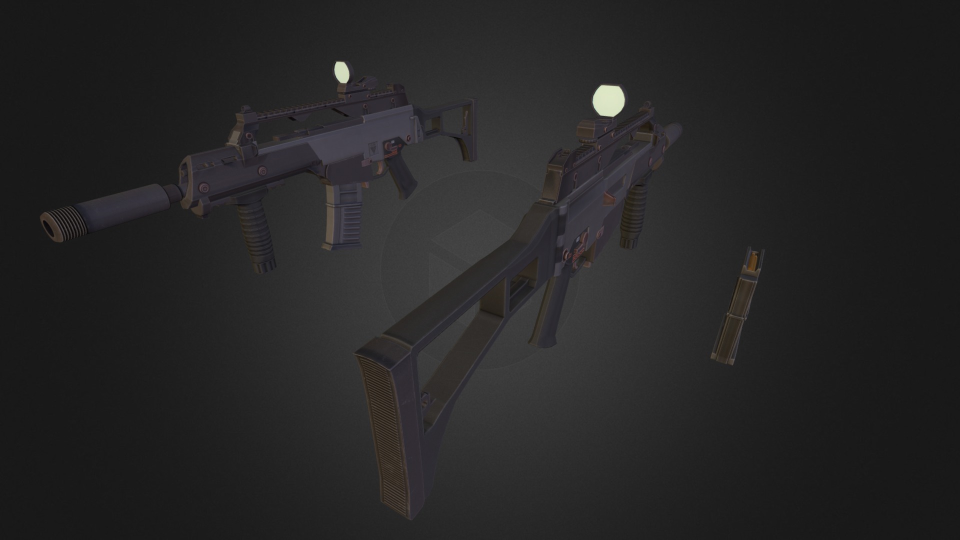 G36 WIP - 3D model by SkyppySDK [cb5642b] - Sketchfab
