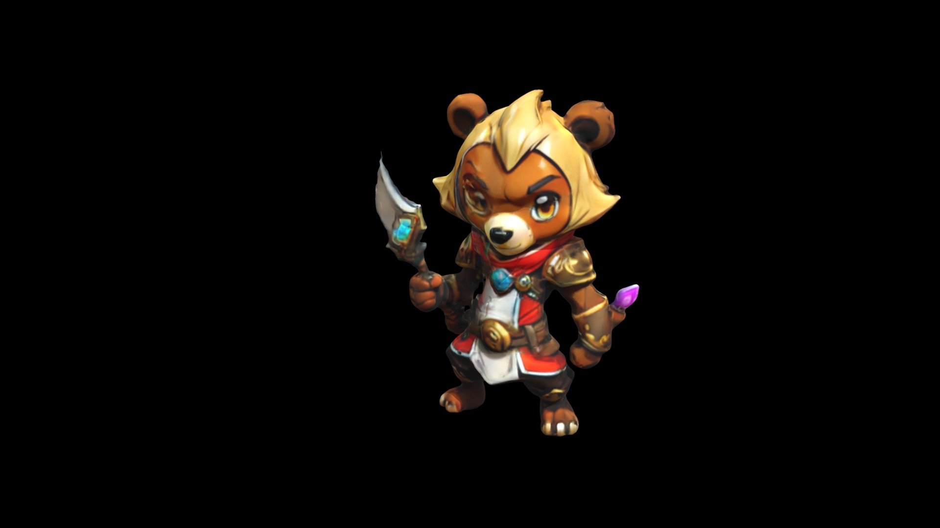 Character Name Tigercub Tigercub is a brave adve - Download Free 3D ...