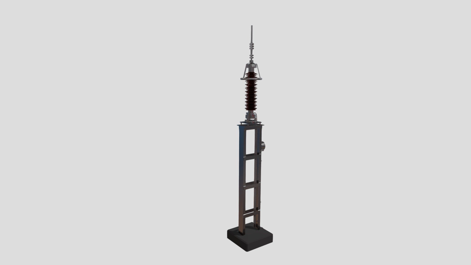 Surge arrester - 120 kV - 3D model by Krisztian_Molnar [cb56b2c ...