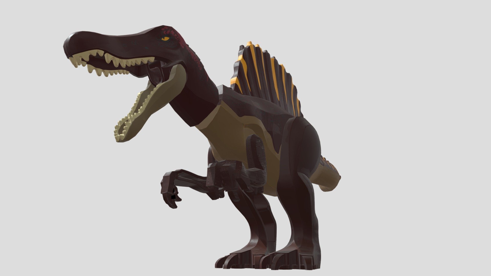 Lego Spinosaurus_jw-rebirth - Download Free 3D model by Dominus Tyrant ...