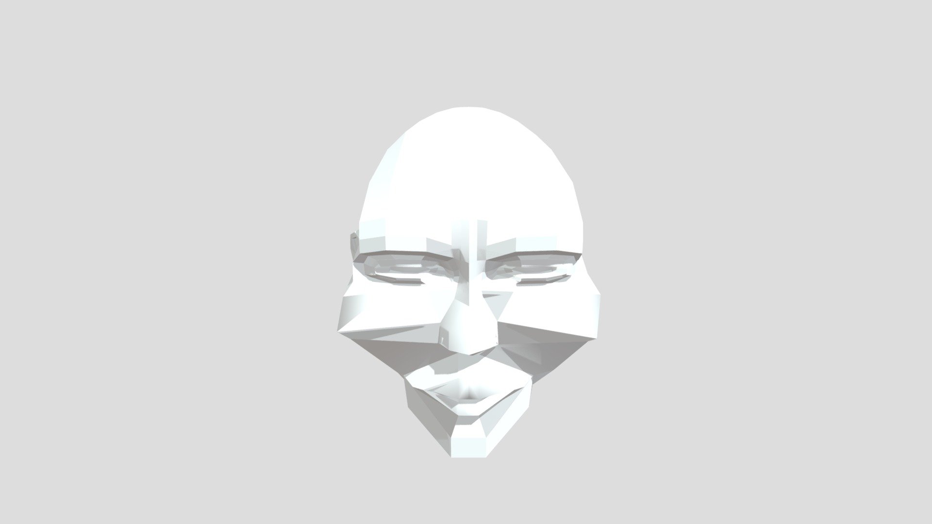 Low poly Head - 3D model by b20171102 [cb59b67] - Sketchfab