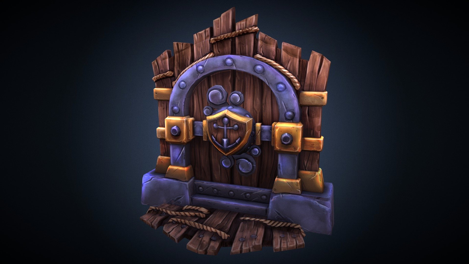 Blackheart's Revenge Shanty Gate - 3D model by YB (@maugli-xxx ...