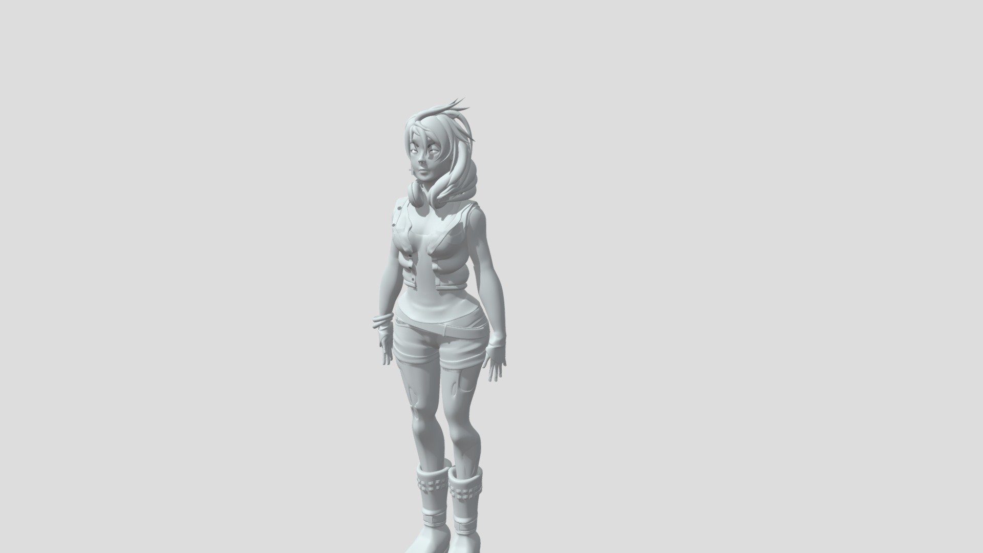 Ellie from Sleepwalkers - 3D model by flam1ngpie [cb5d5b7] - Sketchfab