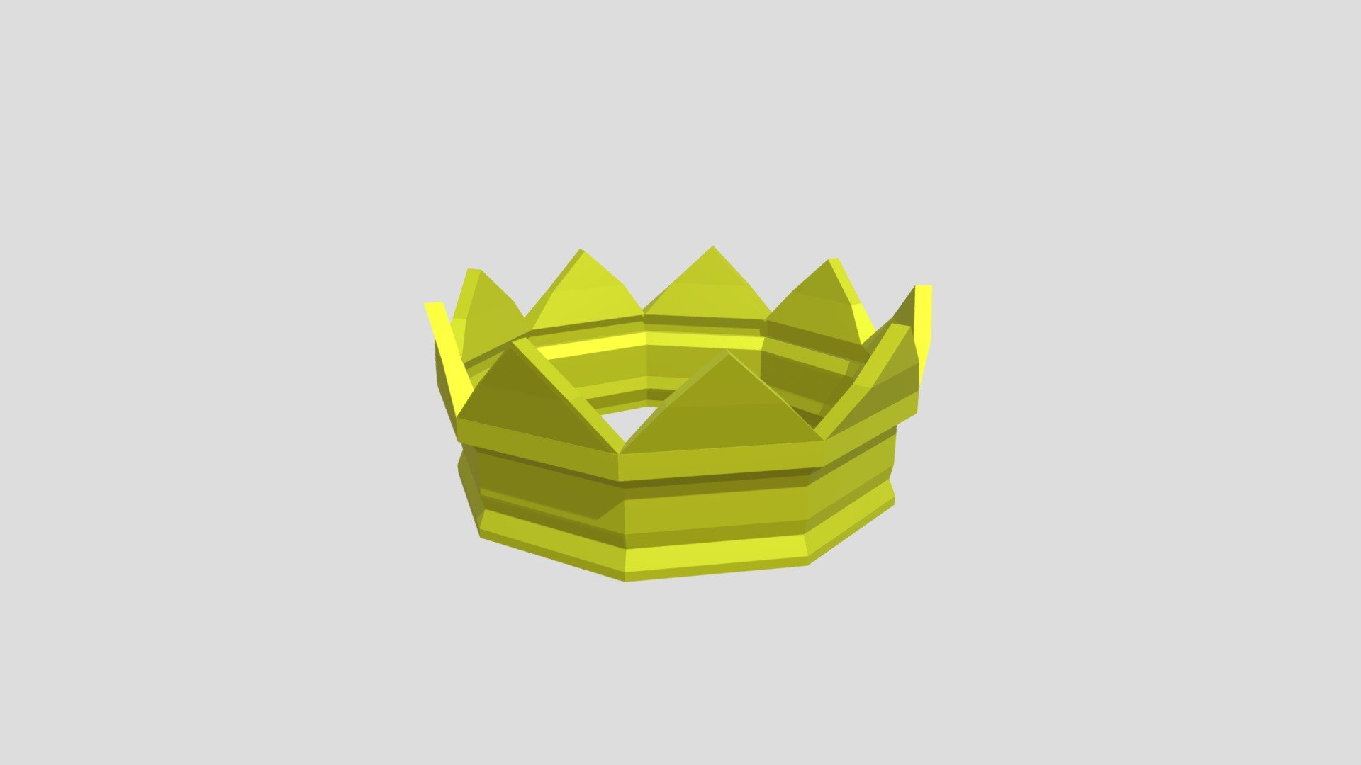Low Poly Crown - Download Free 3D model by Burak Erel (@burakerel ...