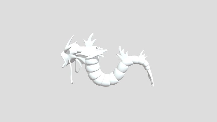 Gyarados 3D models - Sketchfab