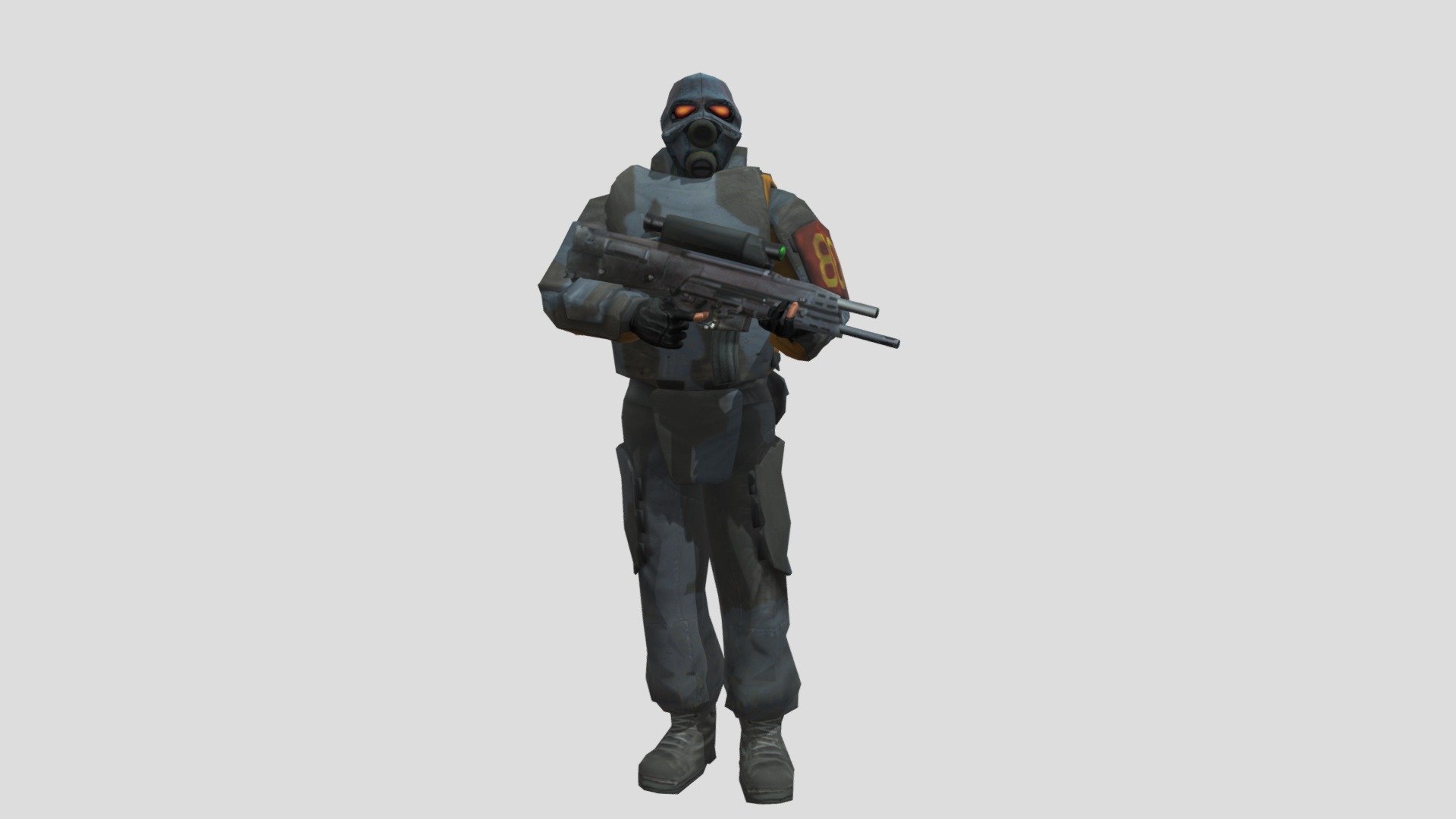 Half-Life 2 Beta - Early 2002 Combine Soldier - Download Free 3D model ...