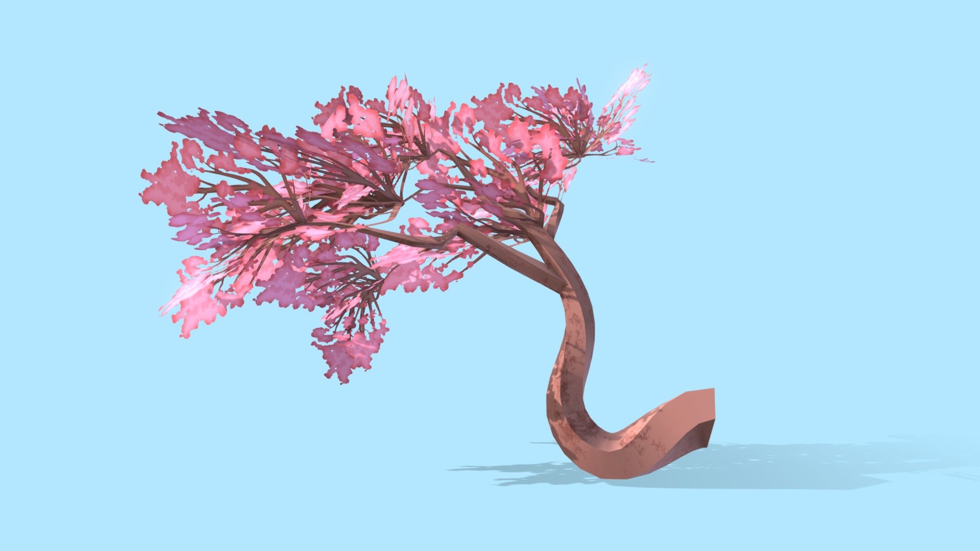 sakura branch - 3D model by fizznathan [cb61dfe] - Sketchfab