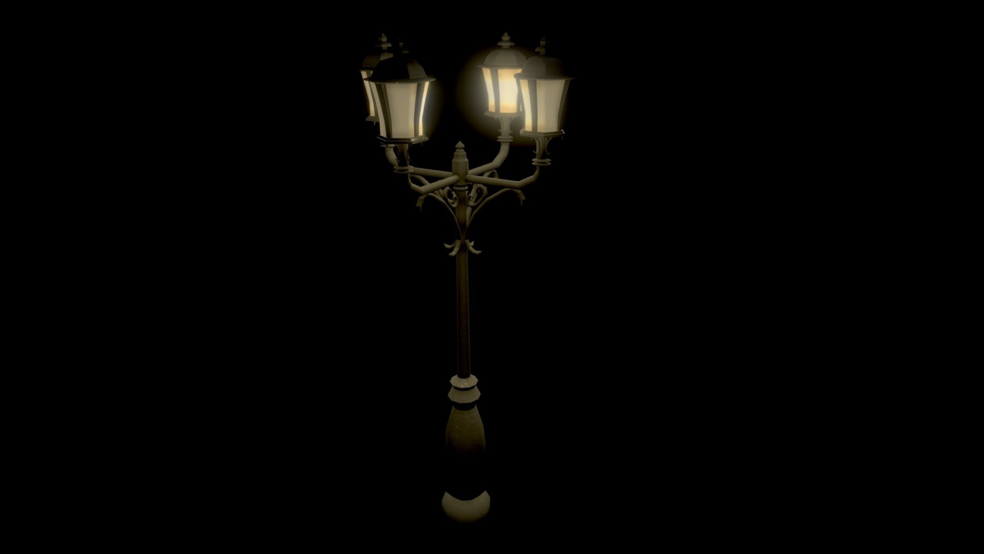 Lamp Post - 3D model by UndyVita [cb627dc] - Sketchfab