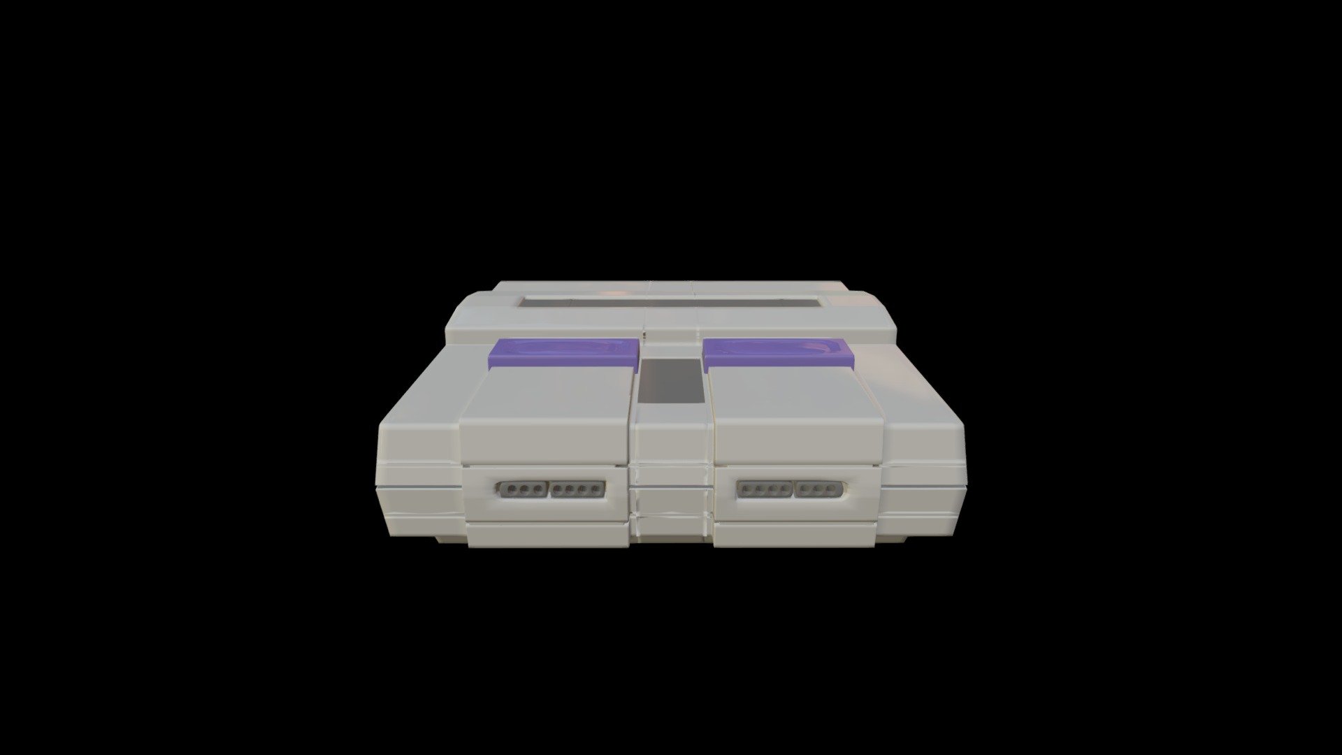 Snes Console - Download Free 3D model by druid_cz [cb62a1d] - Sketchfab