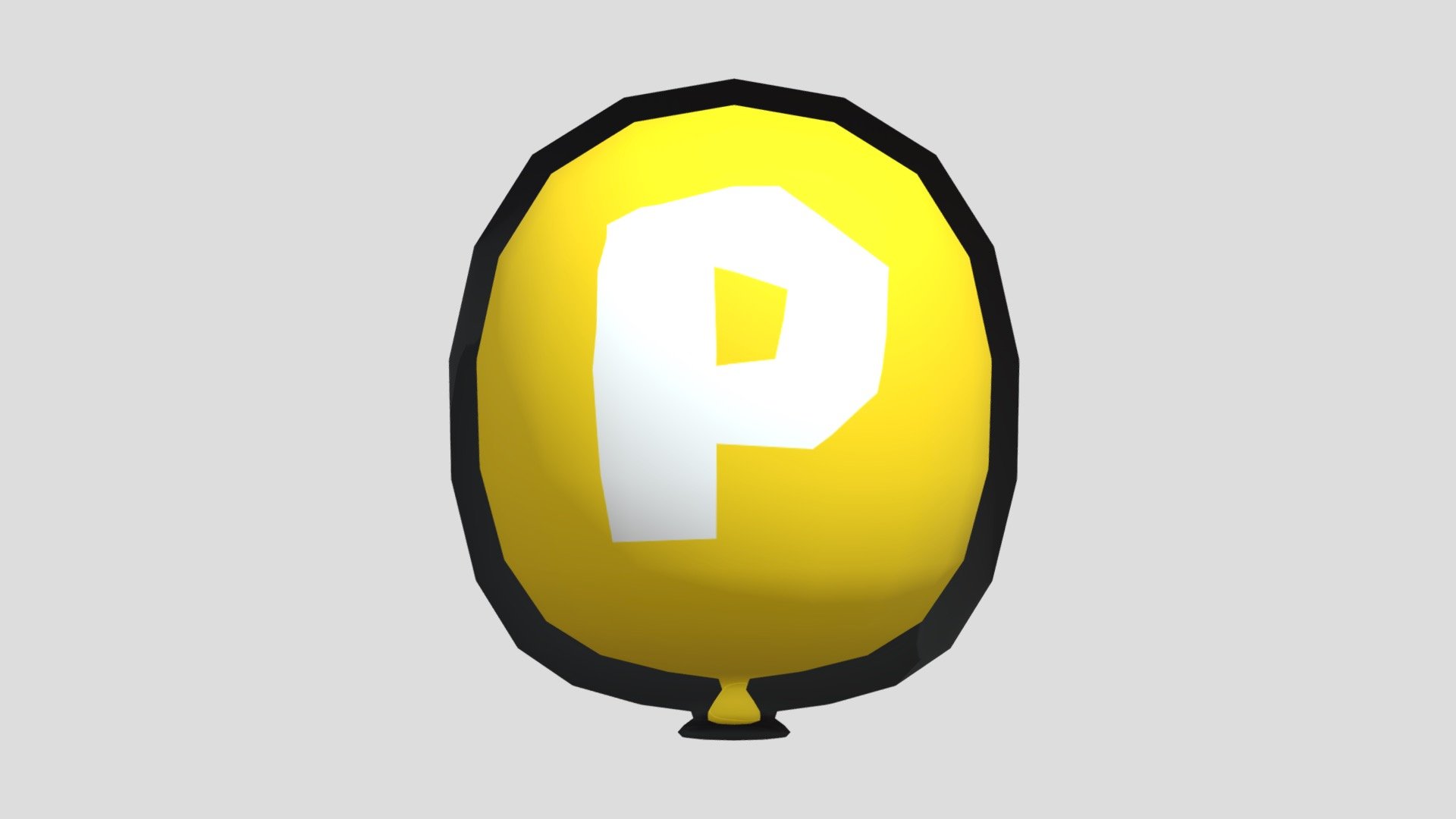 P-Balloon - Download Free 3D model by JadeandPals [cb64469] - Sketchfab