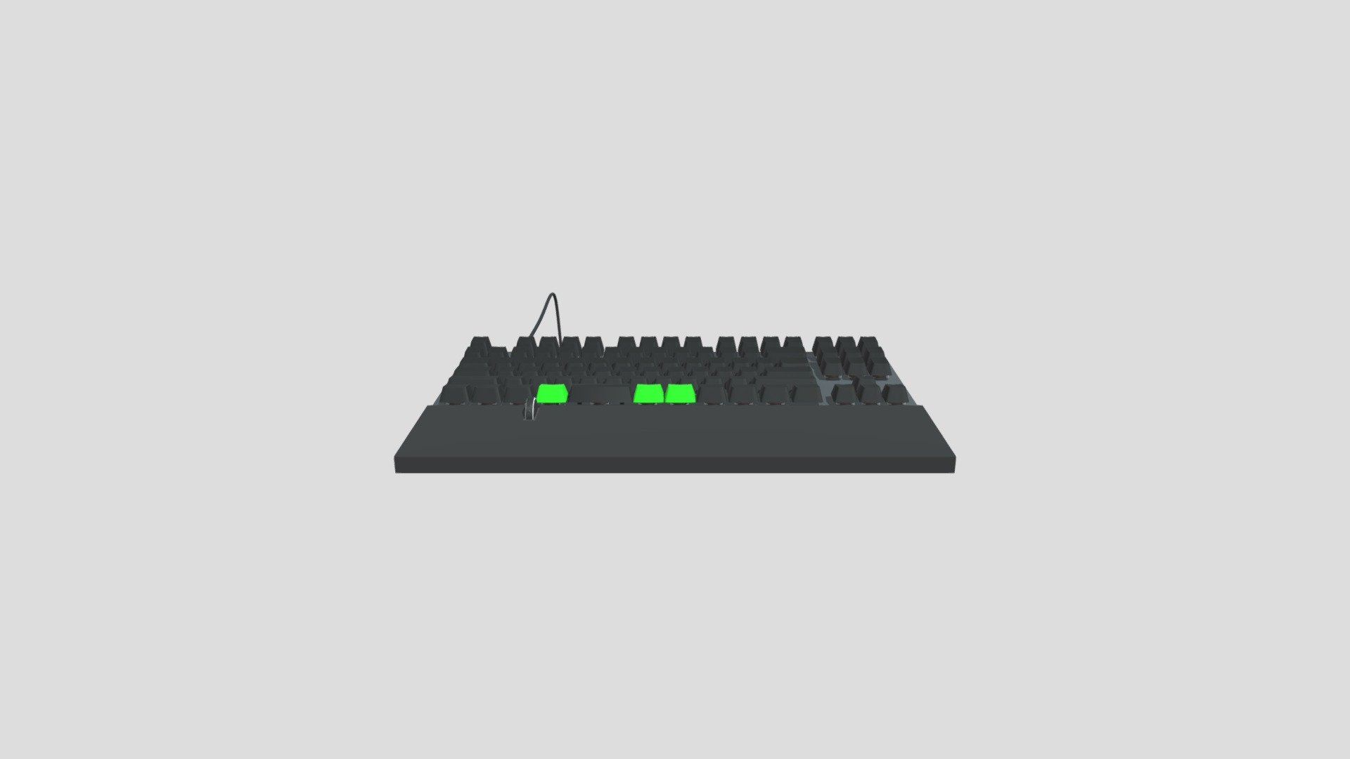 Keyboard Design compoced. - 3D model by andraelity [cb66e9f] - Sketchfab