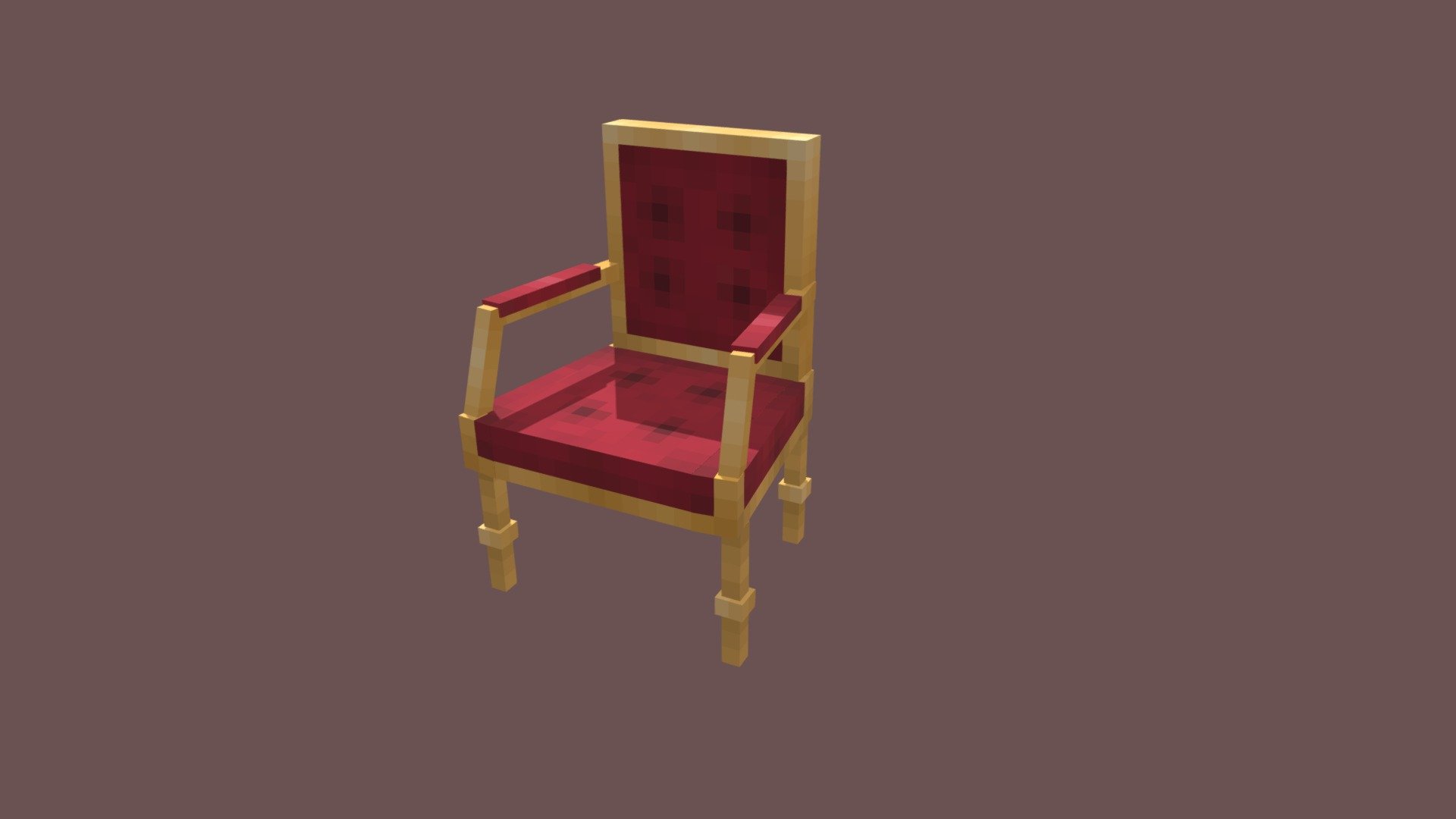 Elegant Chair - 3D model by applerain [cb67919] - Sketchfab