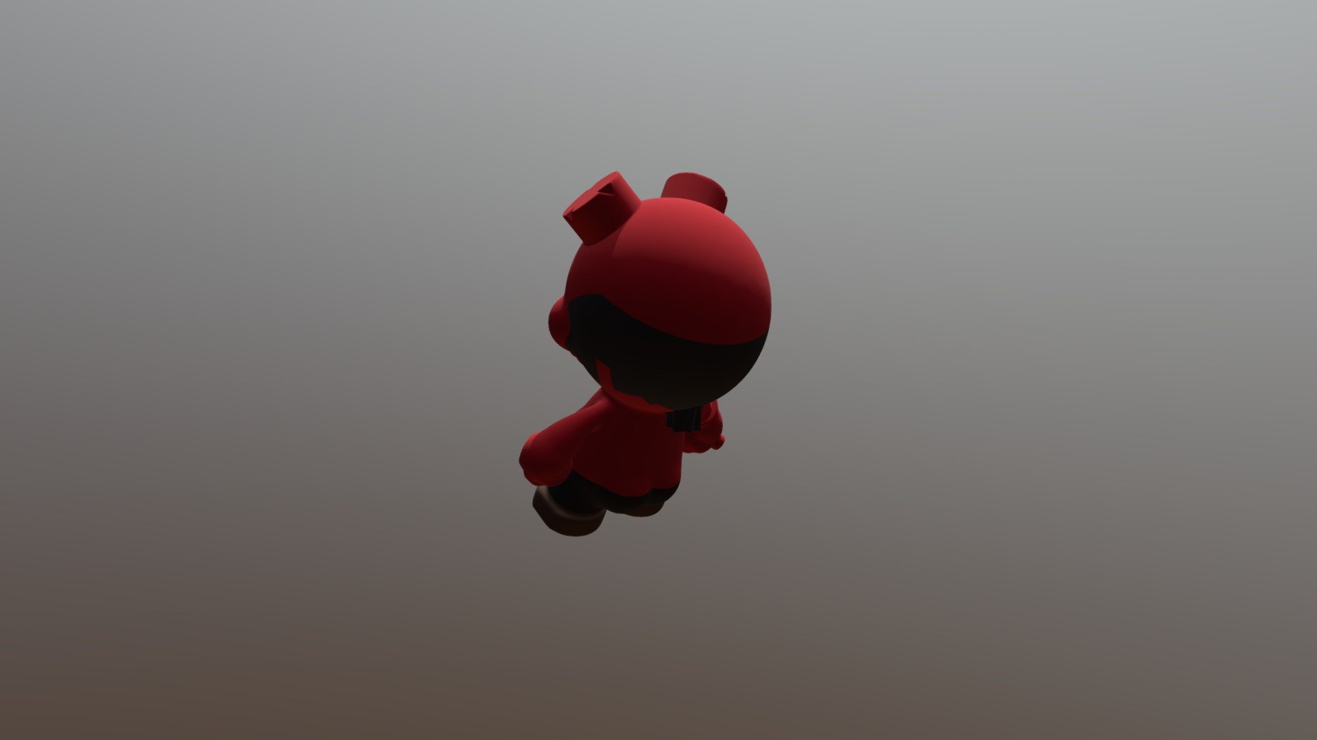 Chibi Hellboy - 3D model by MTskully [cb68080] - Sketchfab