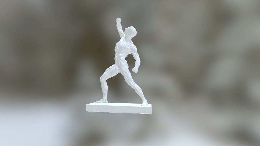 Muscle Body Sculpture - 3D model by threeding.com [cb6867c] - Sketchfab