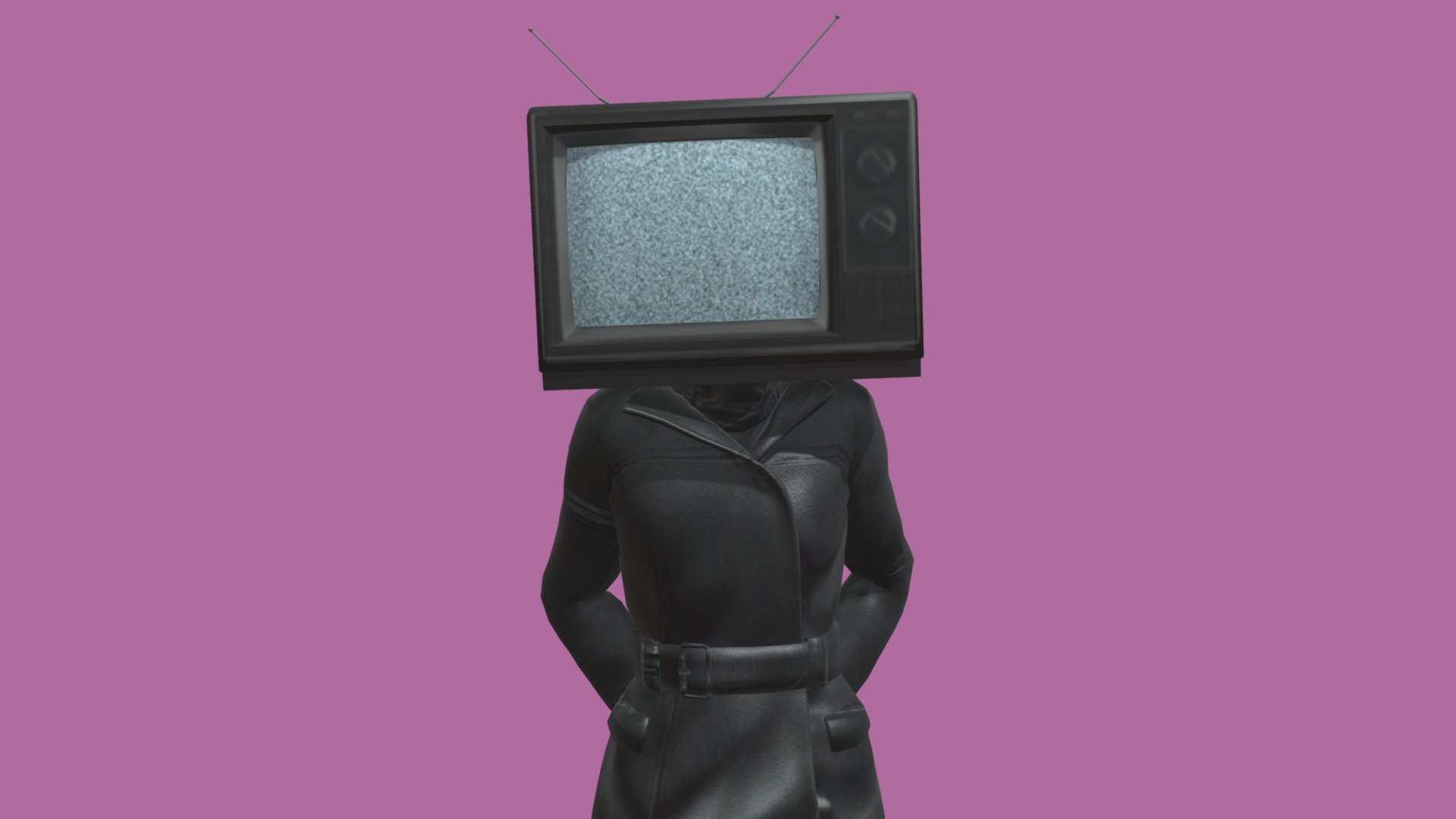 Tv Woman - Download Free 3D model by BroThinksHesInTheNBA ...